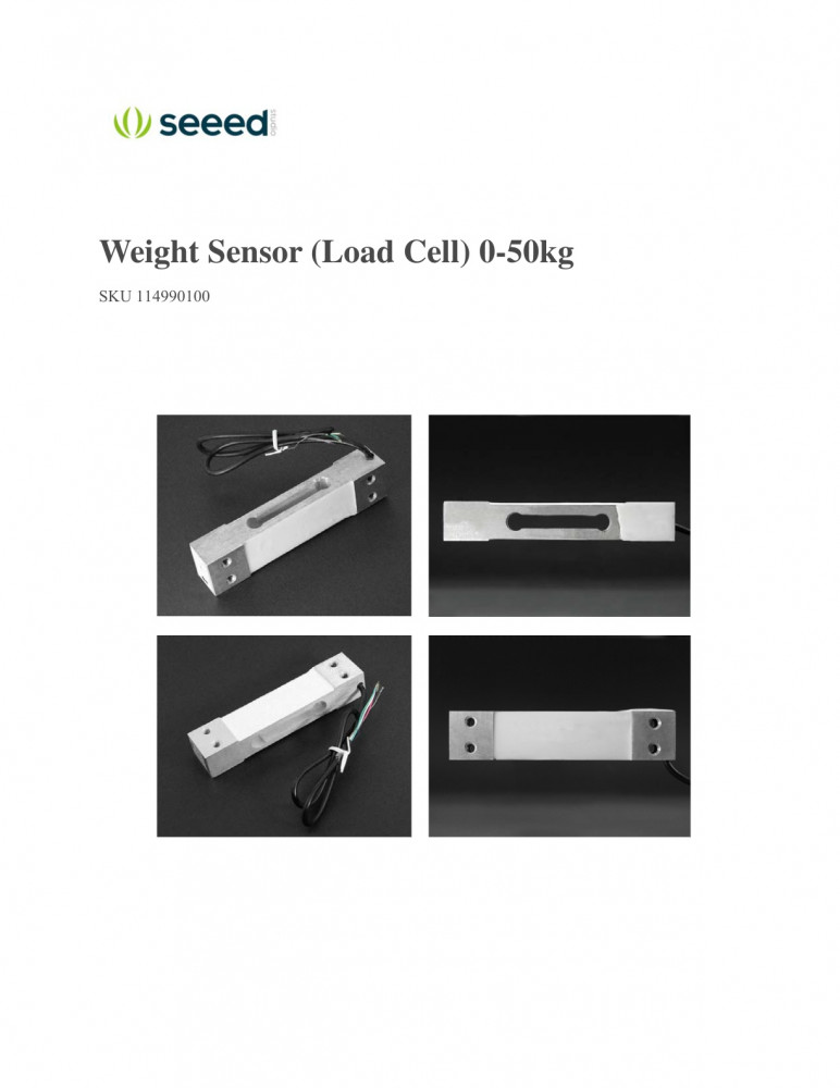 Load-cell product documentation image 1
