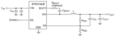 RT6213A/RT6213B - 3A Peak, 18V, 500kHz, ACOTTM Step-Down Converter