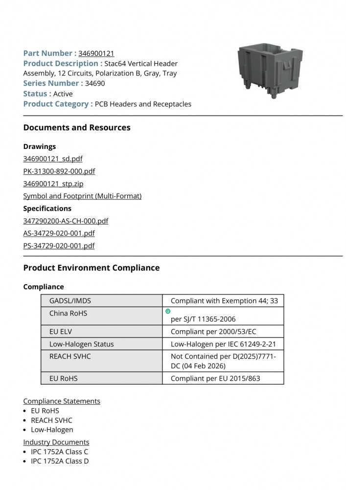 346900121 technical drawing preview, page 1