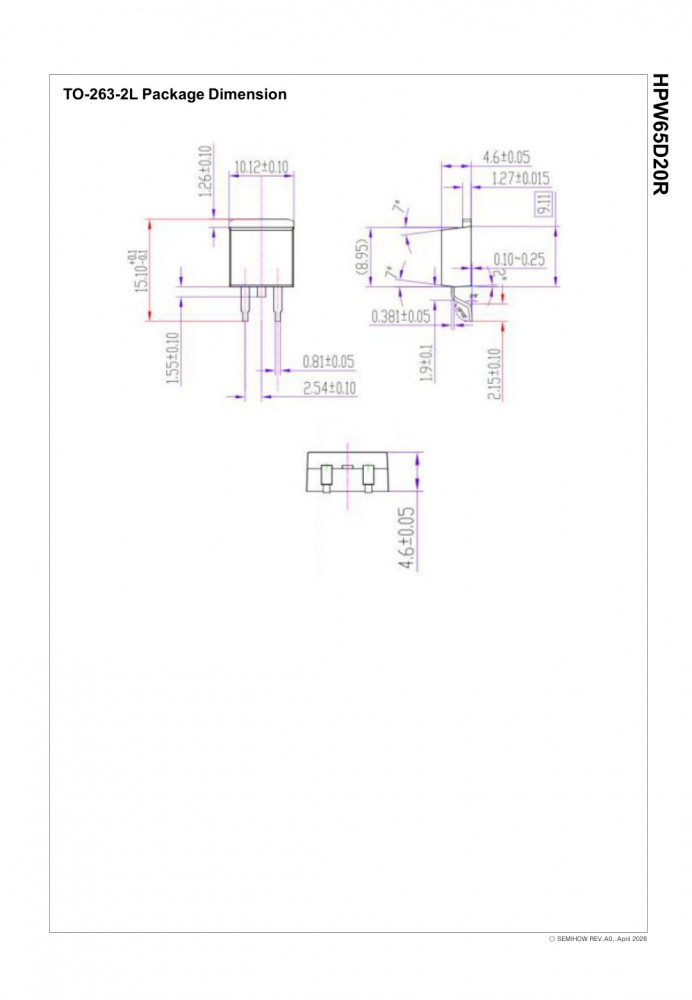 HPW65D20R datasheet page 5