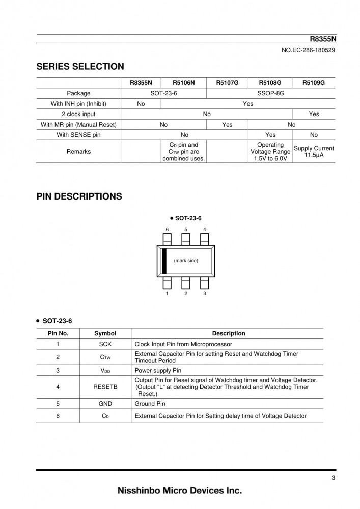 R8355N datasheet page 3