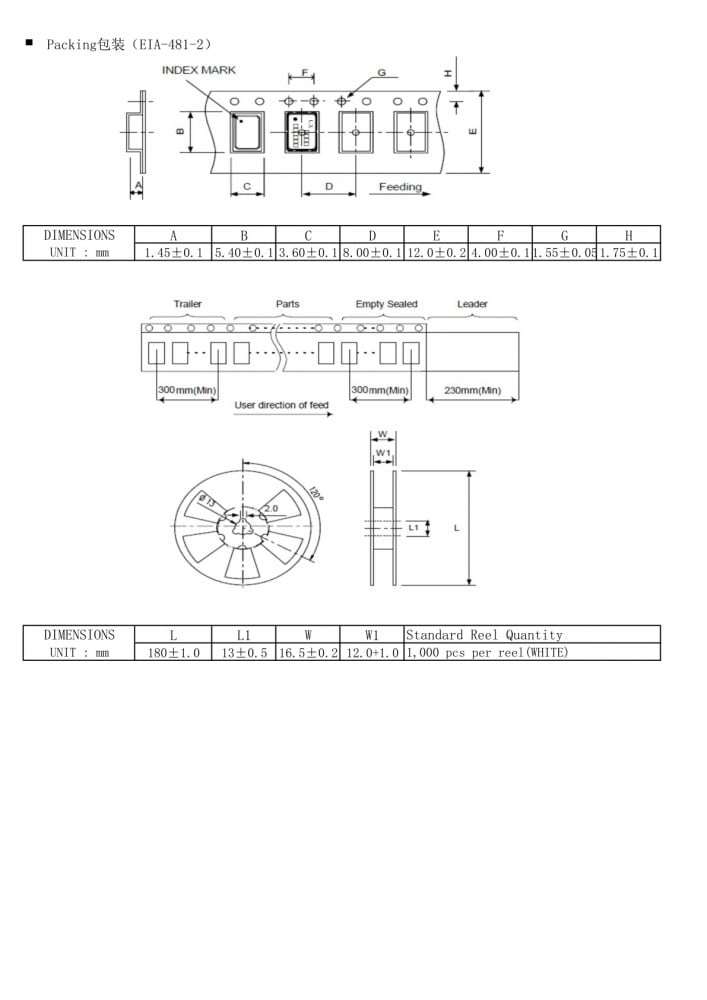 9ASC110G0018L specification page 4
