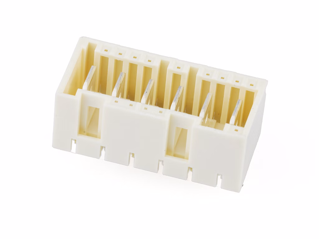 SL Wire-to-Board Header, Surface Mount, Single Row, Vertical, 3.05mm Pocket, Shrouded, 10 Circuits, Tin (Sn) Plating