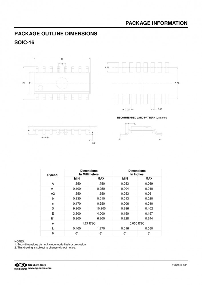 SGM4518 datasheet page 4