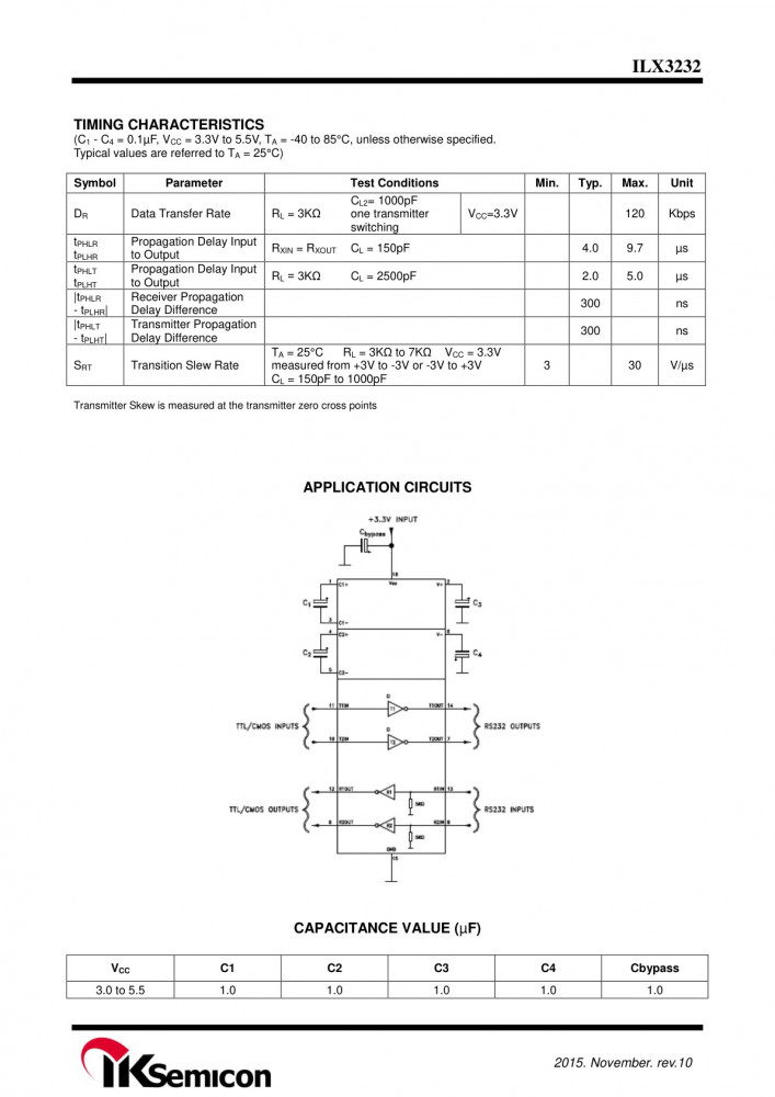 ILX3232DT datasheet page 4
