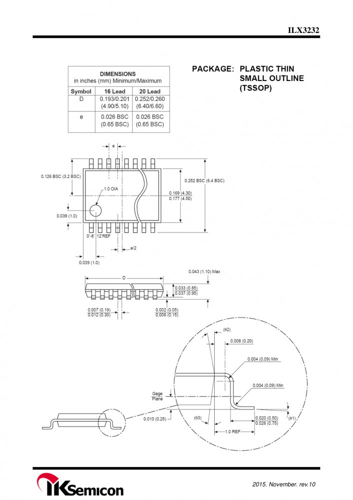 ILX3232DT datasheet page 9