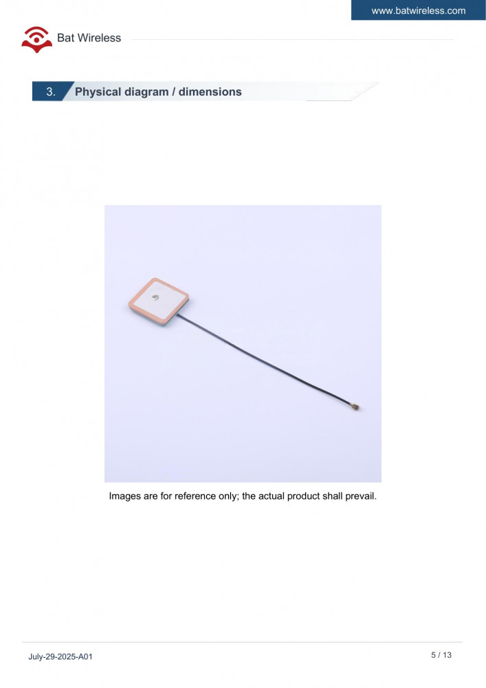 BWGNSCNX25-25B1Y2L120 technical document page 5