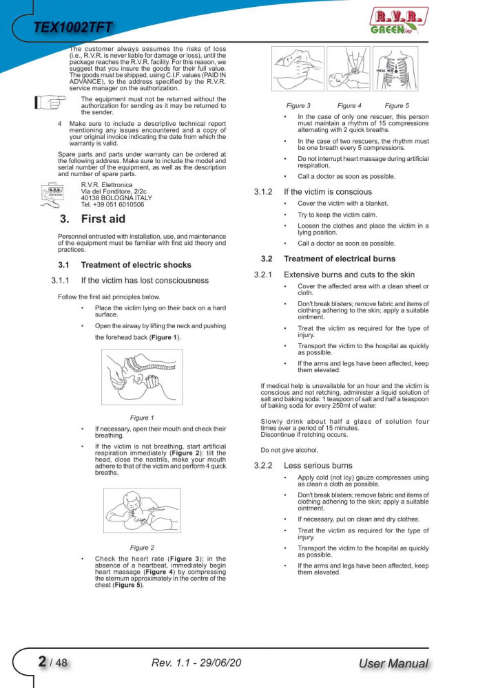 TEX1002TFT manual page 8