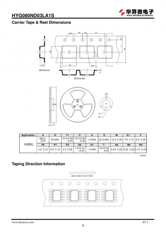 HYG080ND03LA1S datasheet page 8
