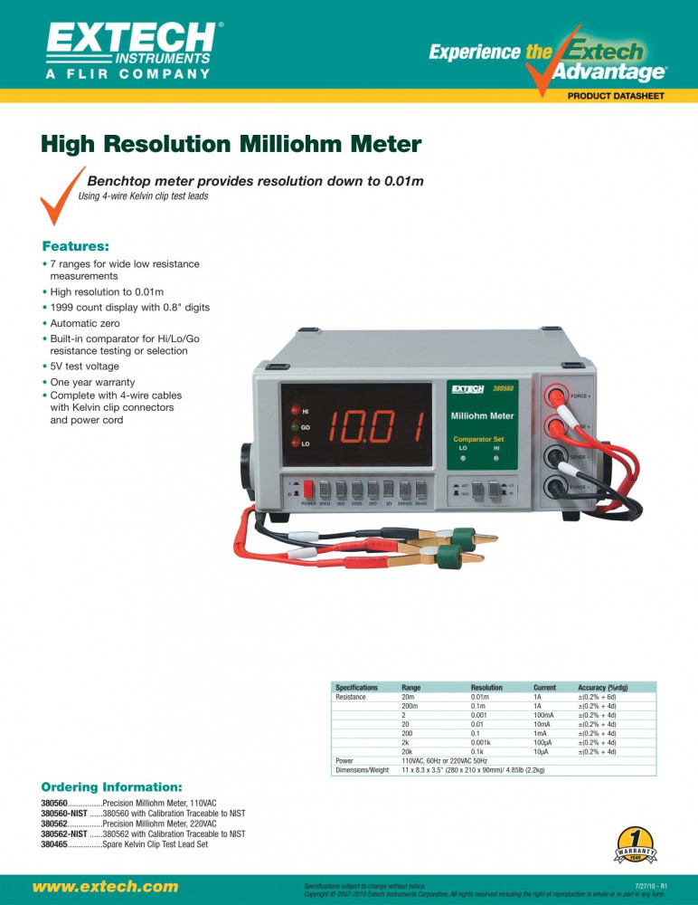 JRH Electronics 380562 product documentation preview
