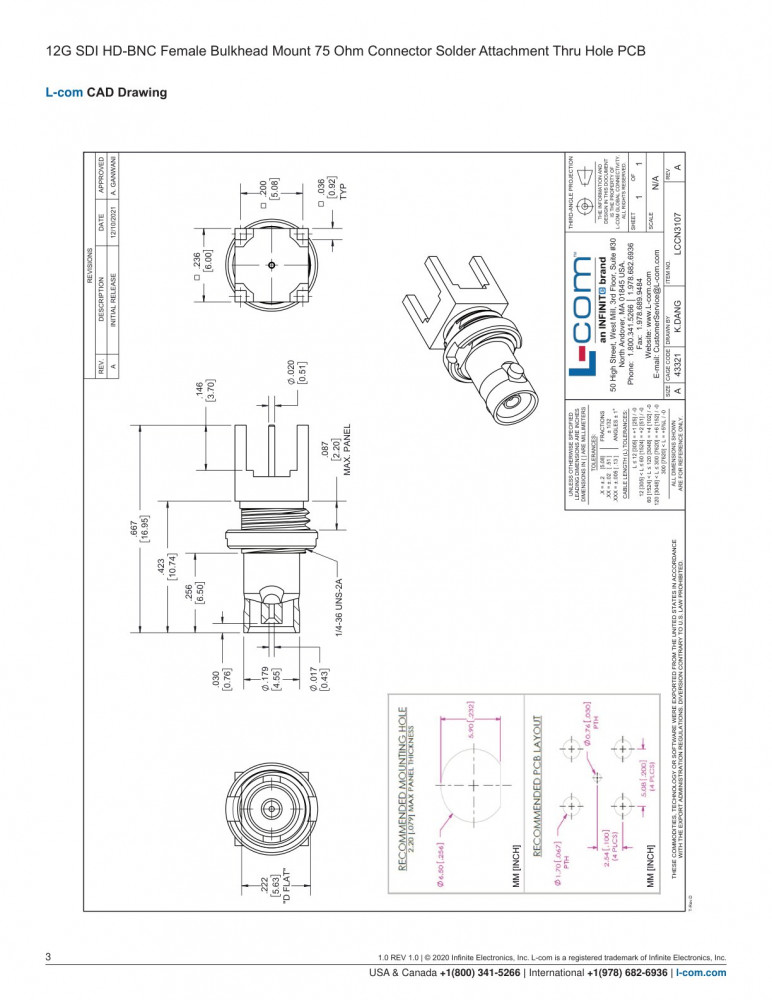 L-com LCCN3107 technical document page 3