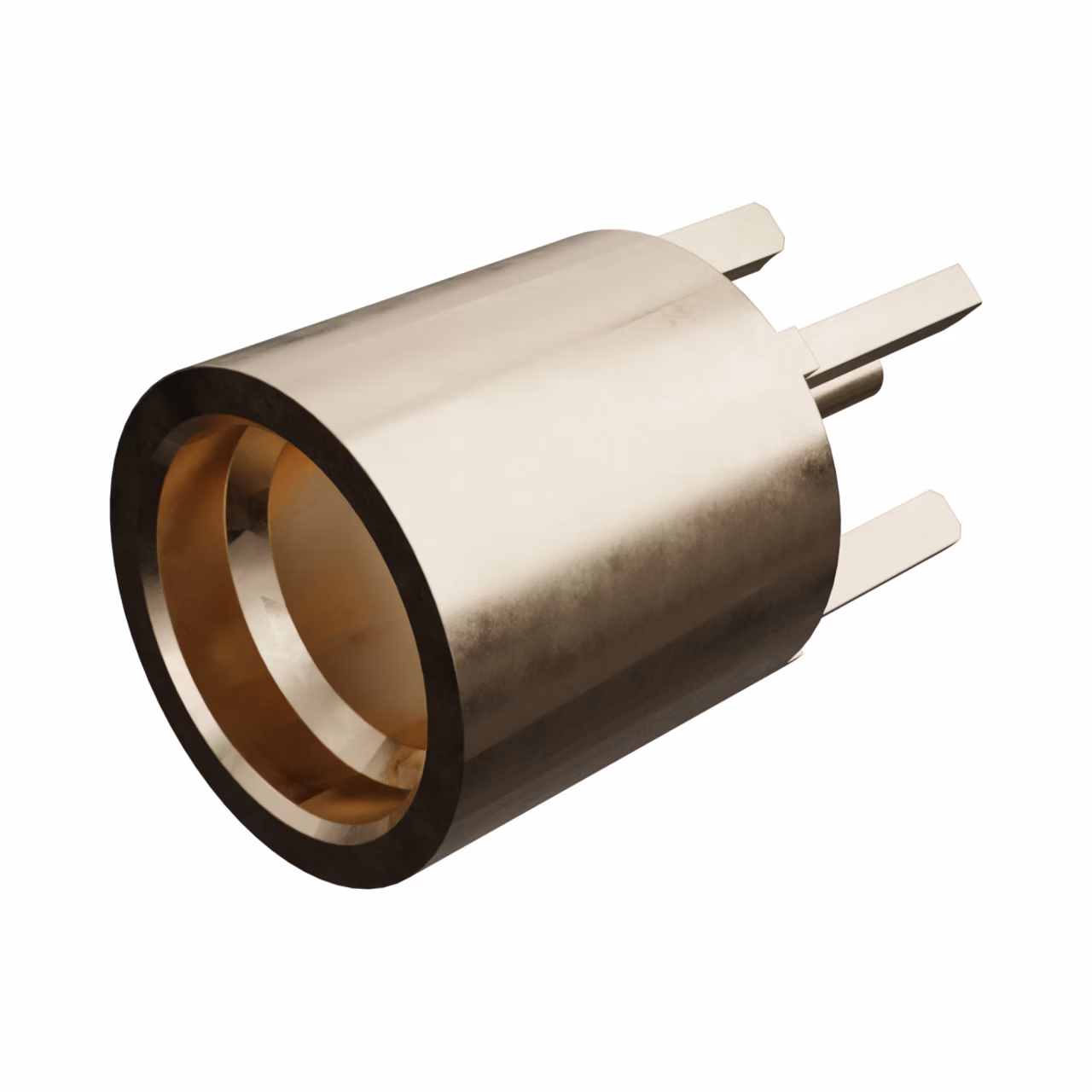 SMP Plug, Straight, Smooth Bore, PCB, Through Hole, Tray for sale