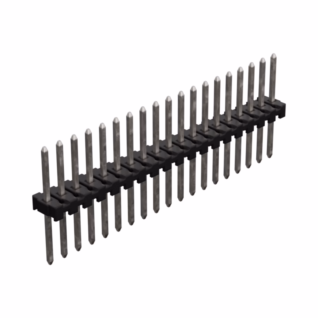 KK 396 Breakaway Header, Vertical, 19 Circuits, Matte Tin (Sn) Plating, Pin Length 27.94mm for sale