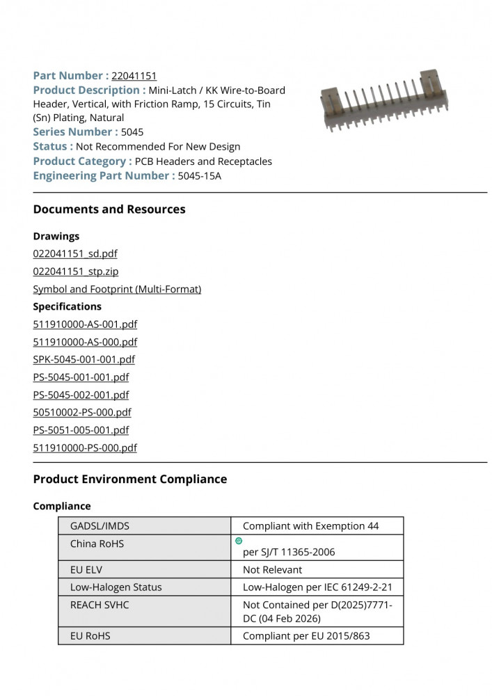 22041151 technical document page 1