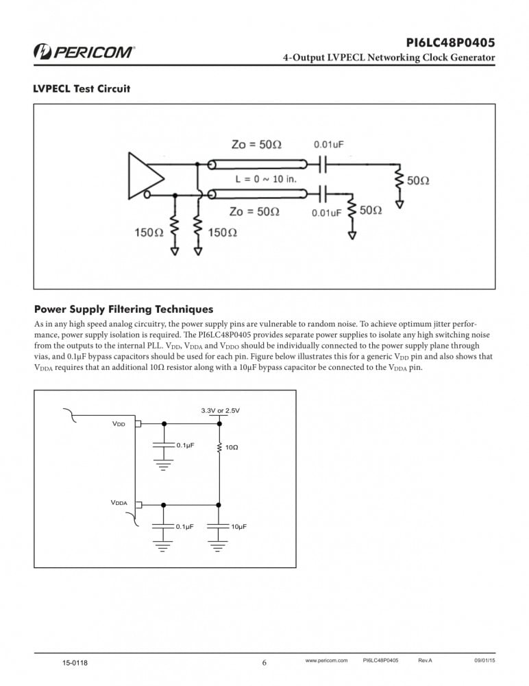 PI6LC48P0405LIEX datasheet page 6