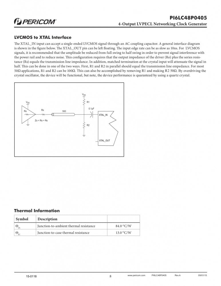 PI6LC48P0405LIEX datasheet page 8