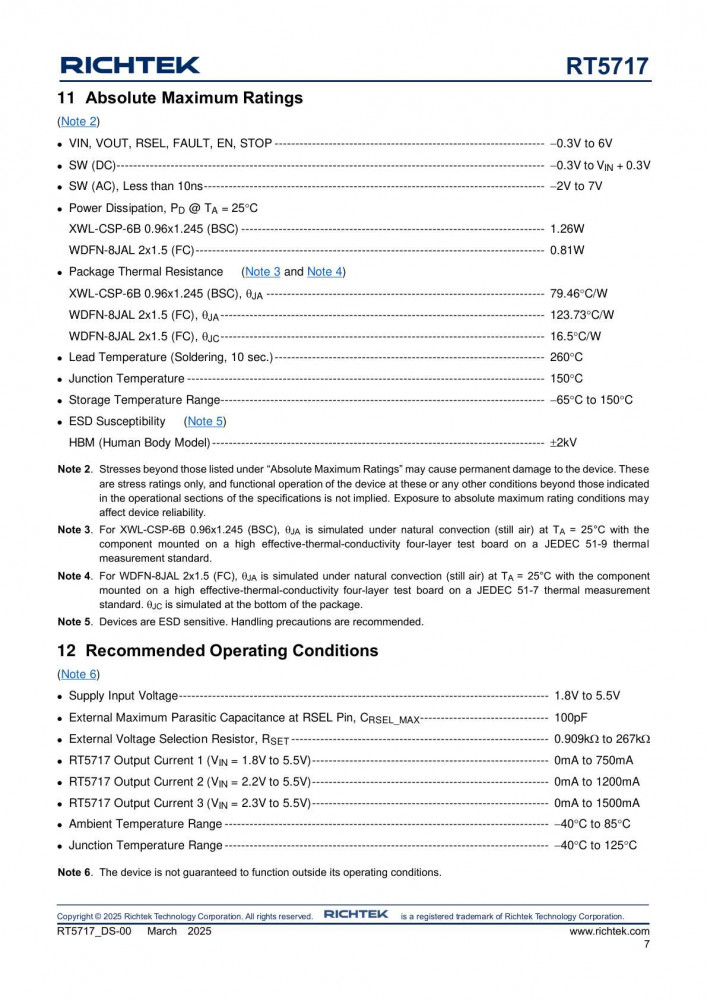 RT5717 datasheet page 7
