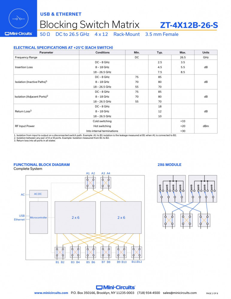 ZT-4X12B-26-S datasheet page 2