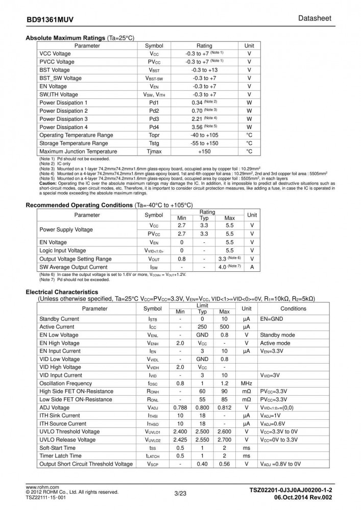BD91361MUV-E2 document page 3