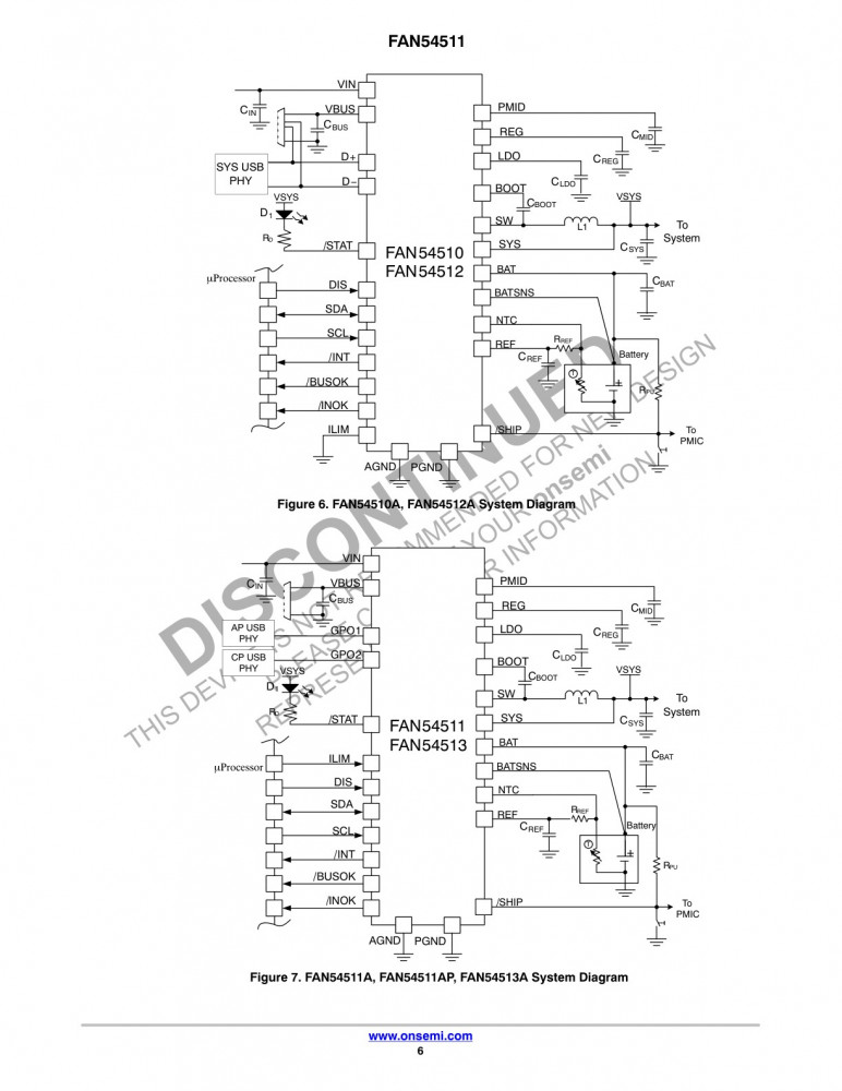 FAN54511 datasheet page 6