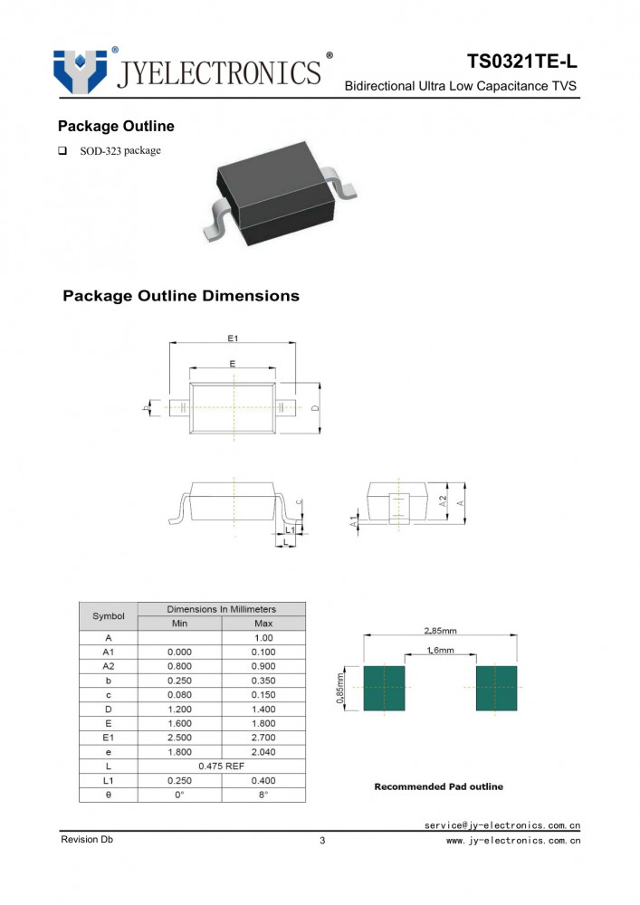 TS0321TE-LX datasheet page 3