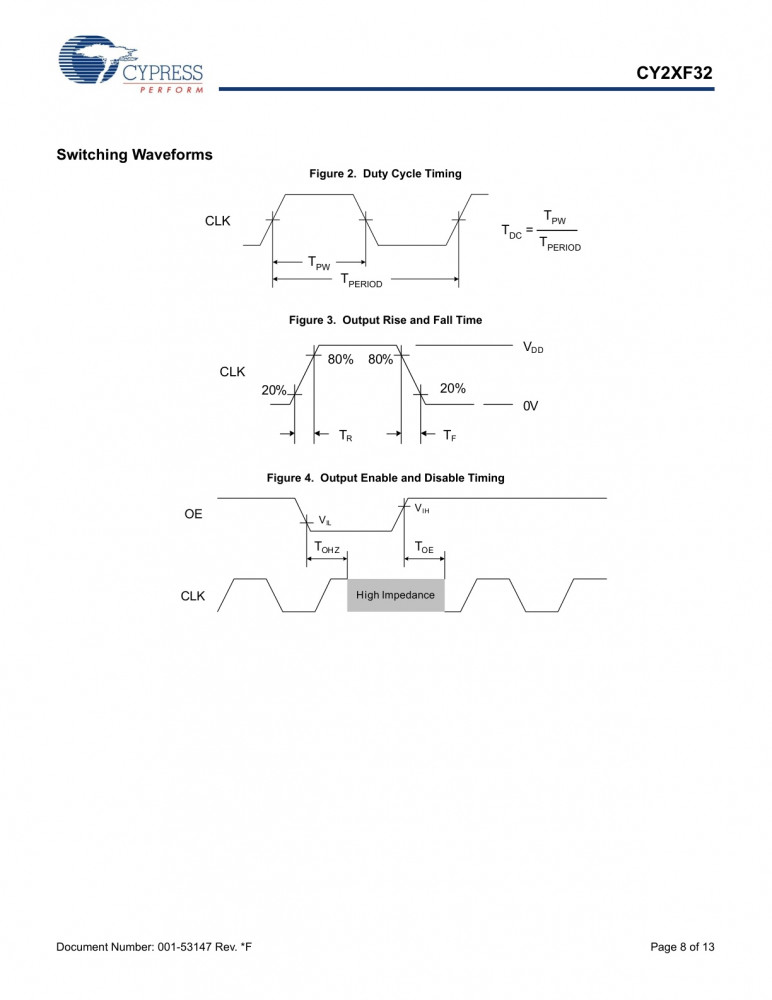 CY2XF32 datasheet page 8