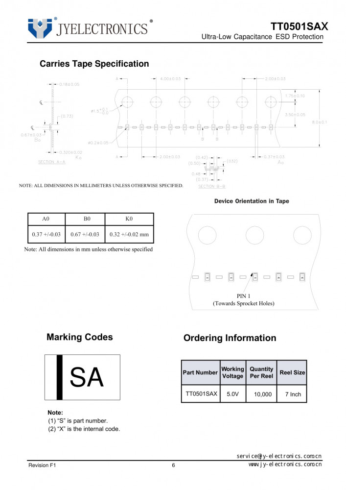 TT0501SAX datasheet page 6