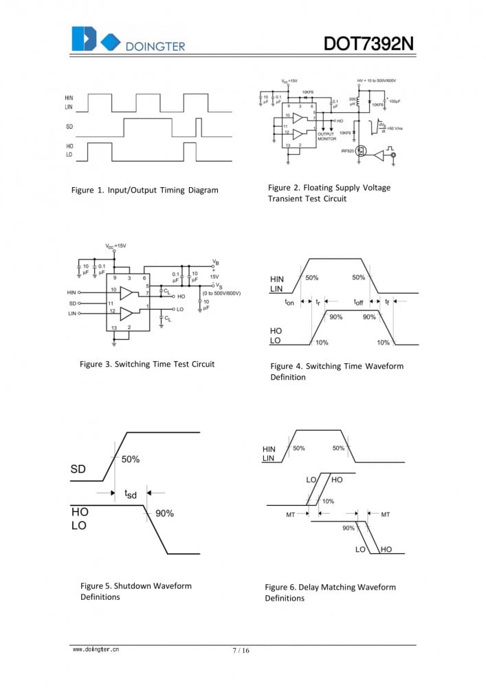 DOT7392N datasheet page 7