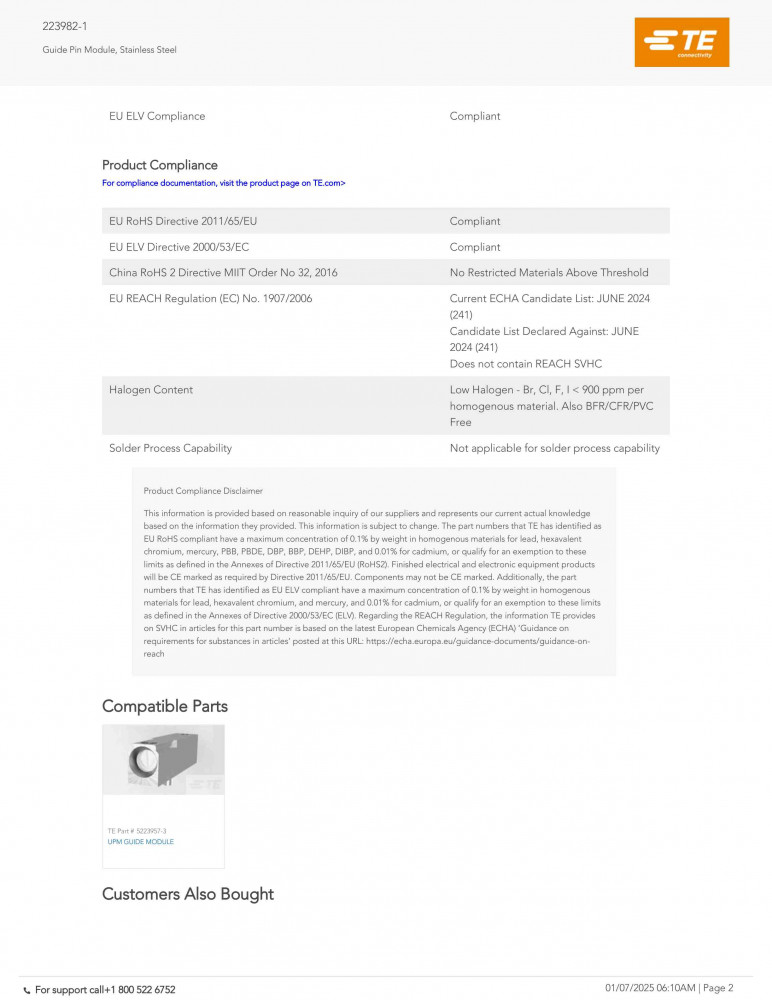 223982-1 technical document page 2