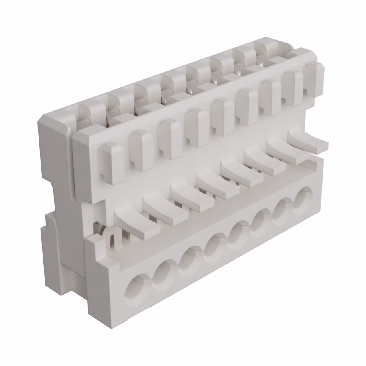 2.54mm Pitch SL Insulation Displacement Connector Assembly, Female, Single Row, Version A, Non-polarized, Wire Size 26 AWG, 3.81µm Tin/Lead (SnPb), 23 Circuits