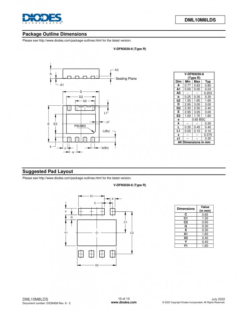DML10M8LDS-13 datasheet page 10