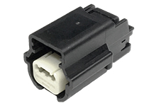 2.54mm MX64 Sealed Single Row Crimp Housing, MX64 Terminal, Gray, 3 Circuits, Key B, without CPA Lock for sale