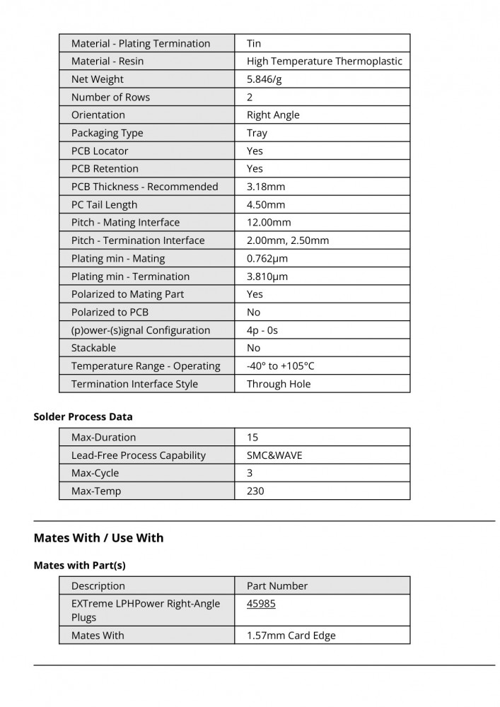MOLEX 459844914 document page 3