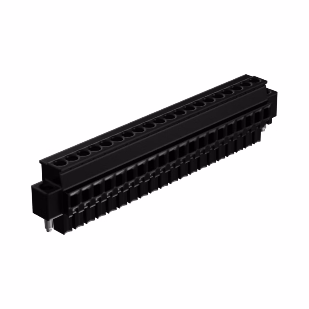 3.81mm Pitch Eurostyle Vertical Plug, with Retention Screws, Rear Wire Entry, 20 Circuits for sale