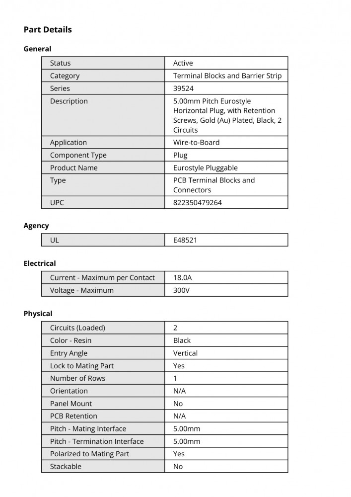 MOLEX 395240502 document image, page 2