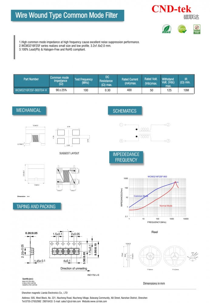WCM3216F2SF-900T04 H technical document page