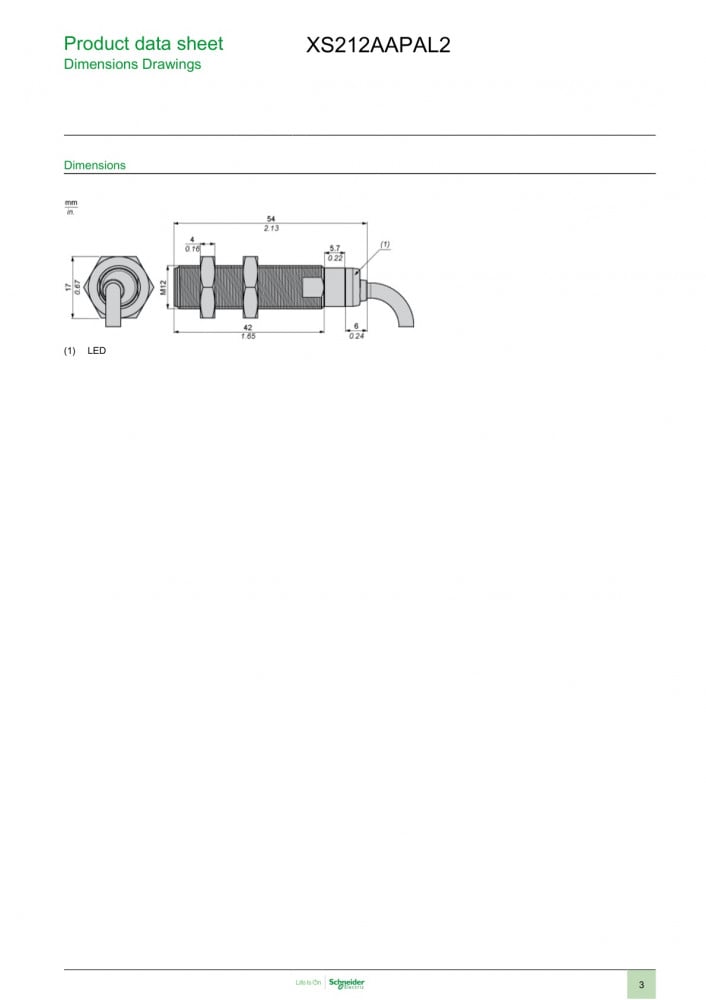 XS212AAPAL2 technical document page 3
