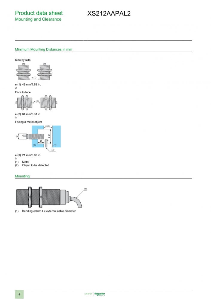 XS212AAPAL2 technical document page 4