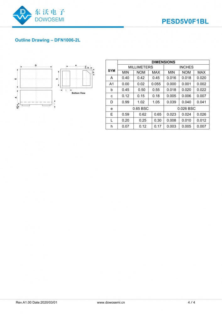 PESD5V0F1BL datasheet page 4