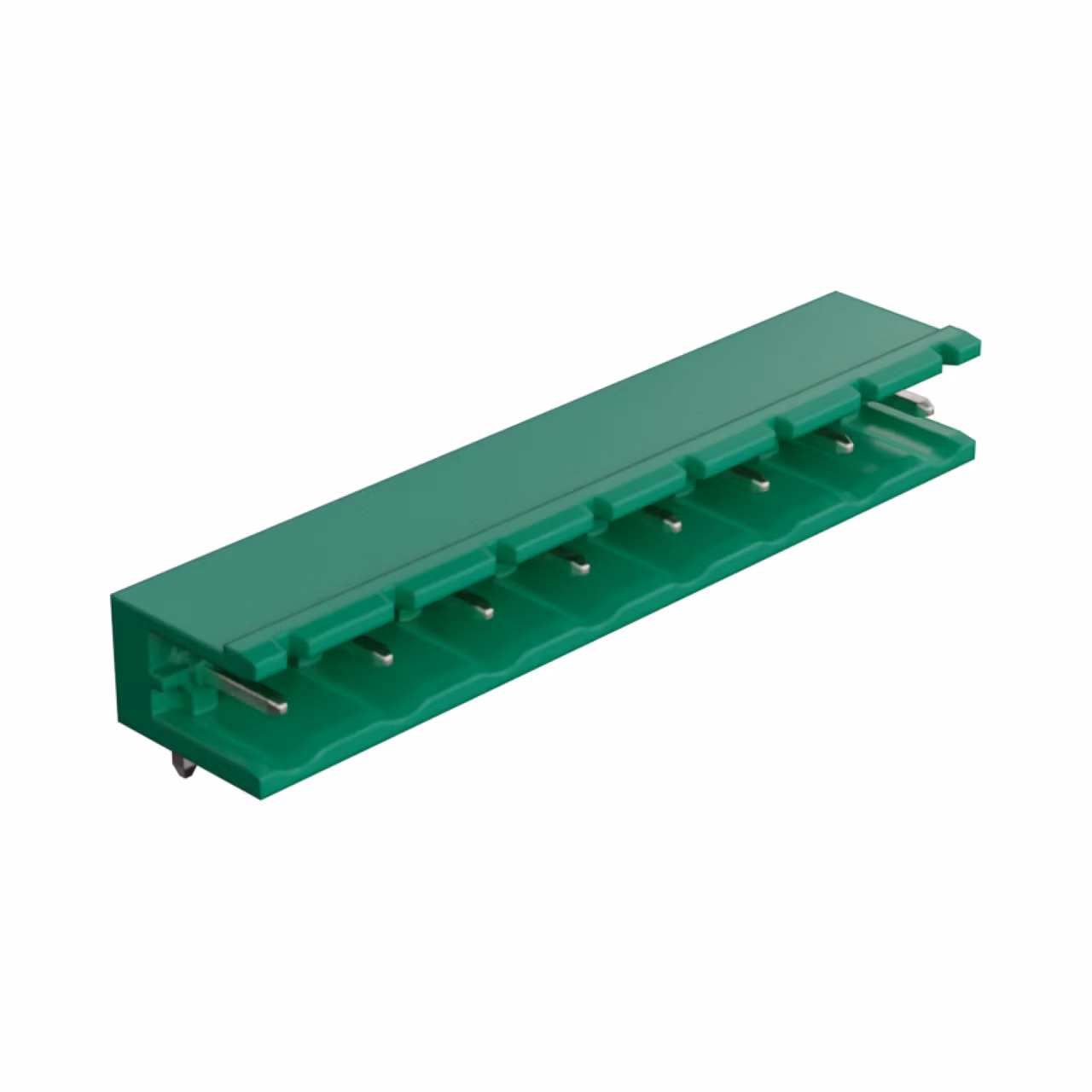 7.62mm Pitch Eurostyle Right-Angle PCB Header, Open Ends, 8 Circuits for sale