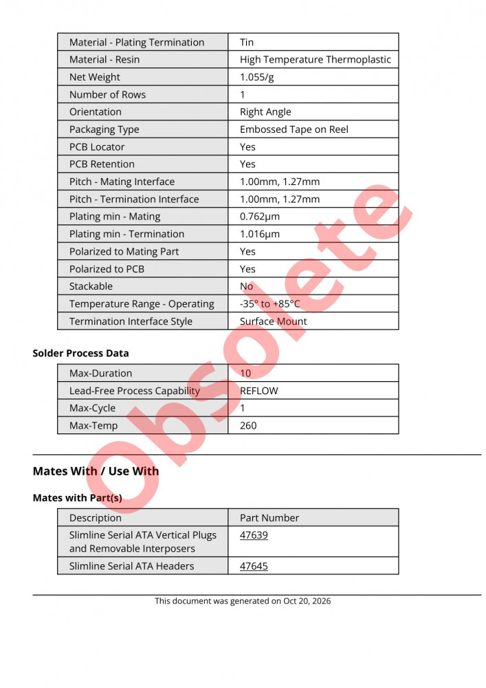 MOLEX 473001022 product document page 3
