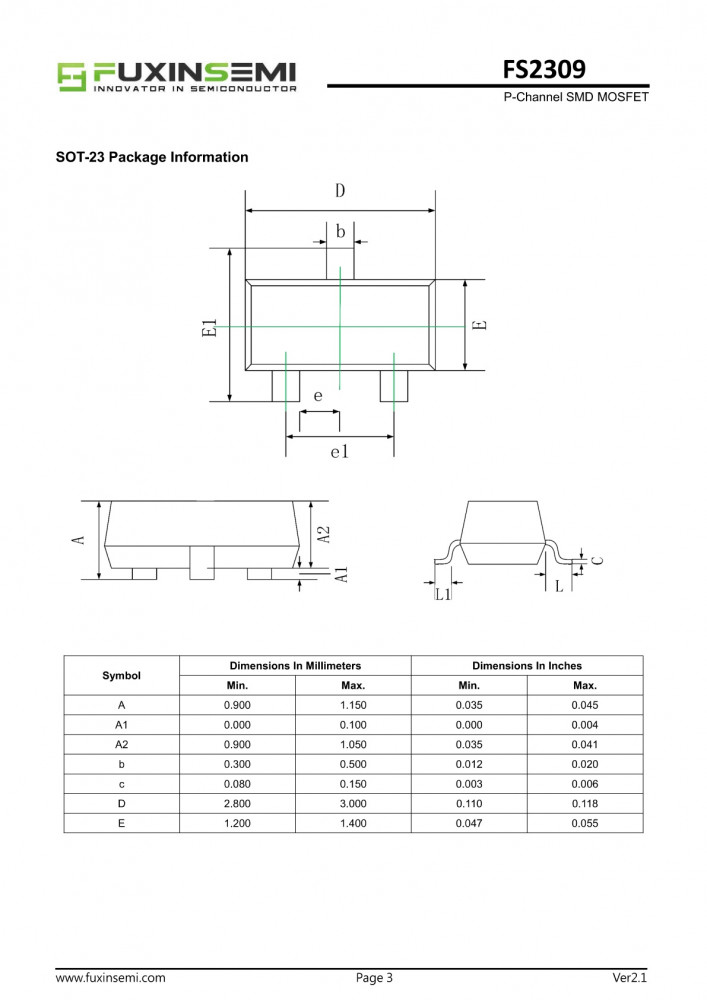 FS2309 datasheet page 5