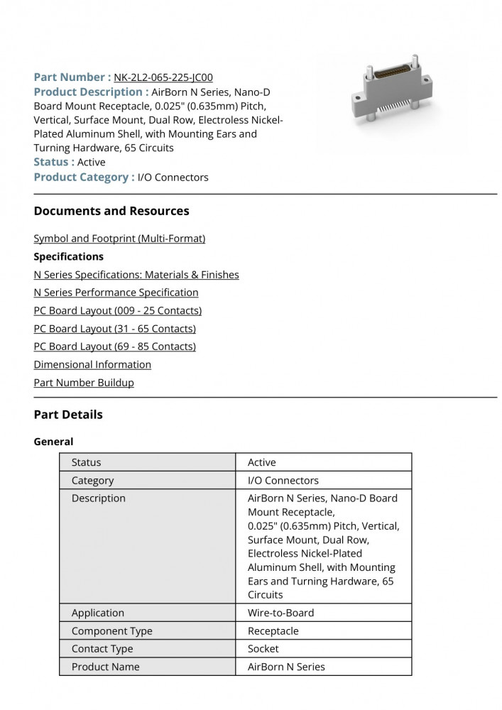 Technical documentation page 1