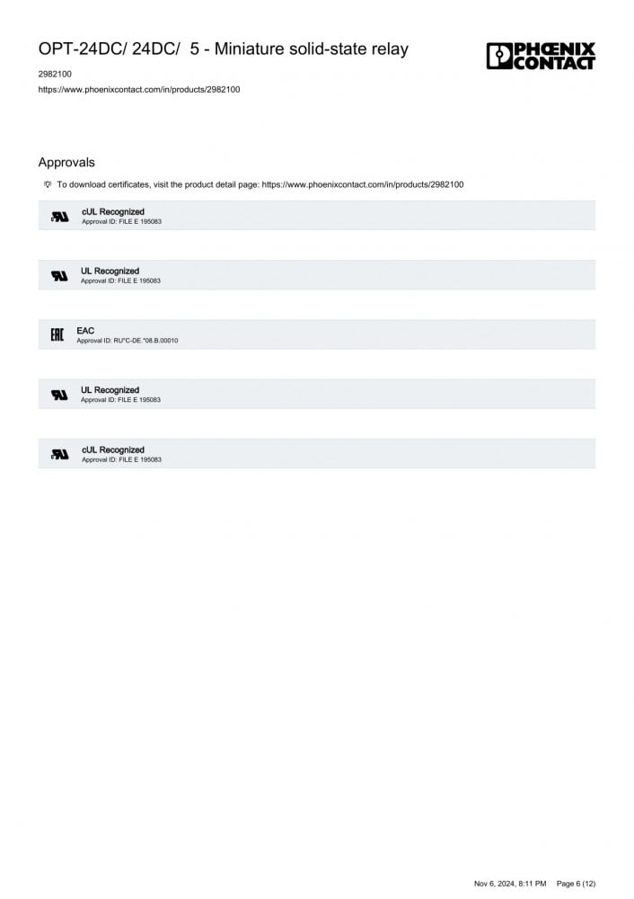 2982100 technical document page 6