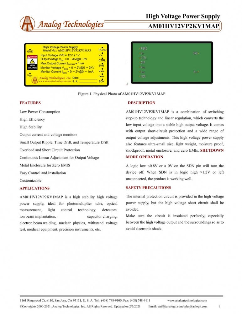 AM01HV12VP2KV1MAP datasheet page 1