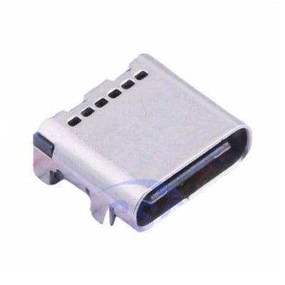 SHOU HAN TYPE-C 6P QTWT USB Connector Assembly