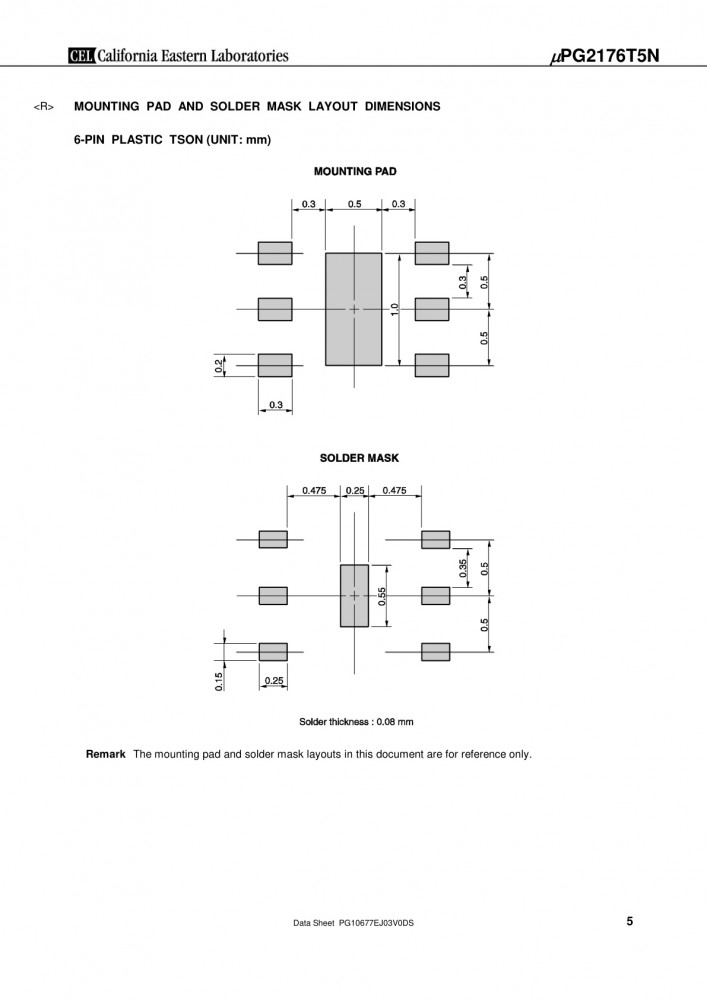 UPG2176T5N-E2-A datasheet page 5