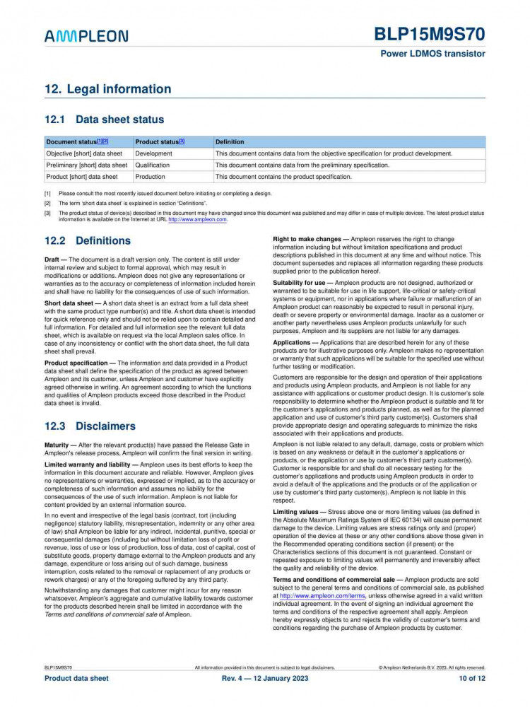BLP15M9S70 datasheet page 10