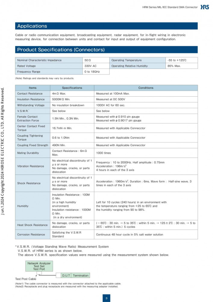 HRS HRM series document page 3