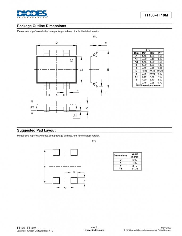 TT10M-13 datasheet page 4